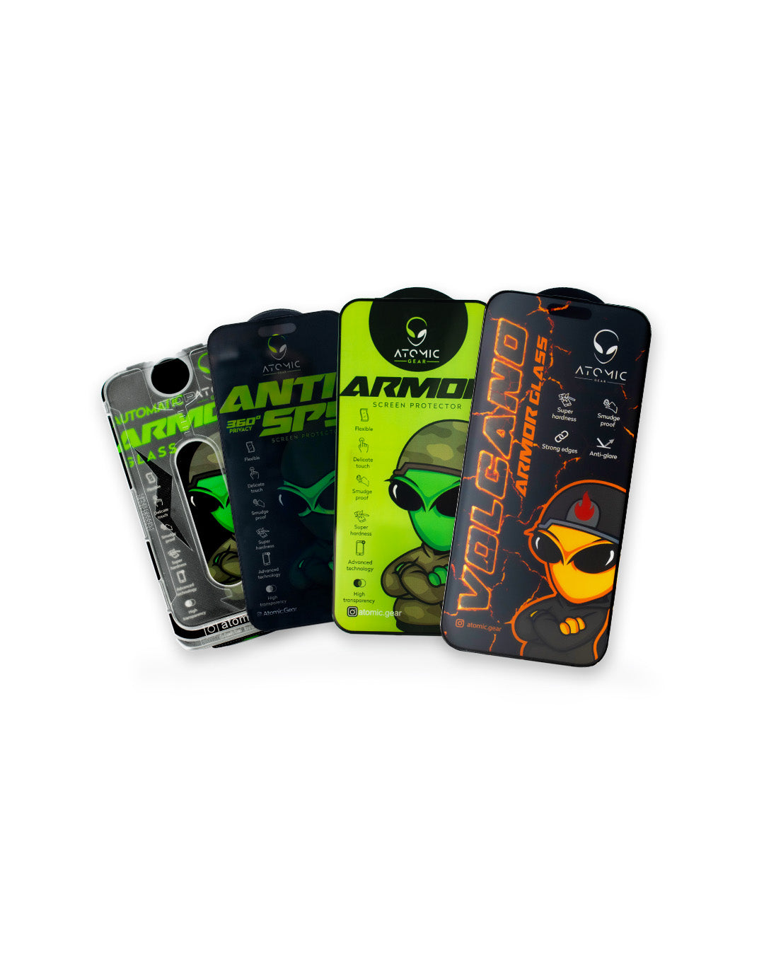 Protectores de pantalla – Atomic Gear
